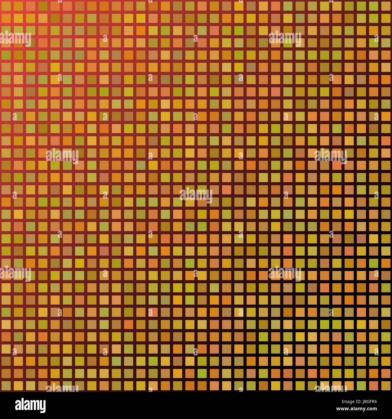 Vector illustration: pattern made with gradient orange blocks Stock ...