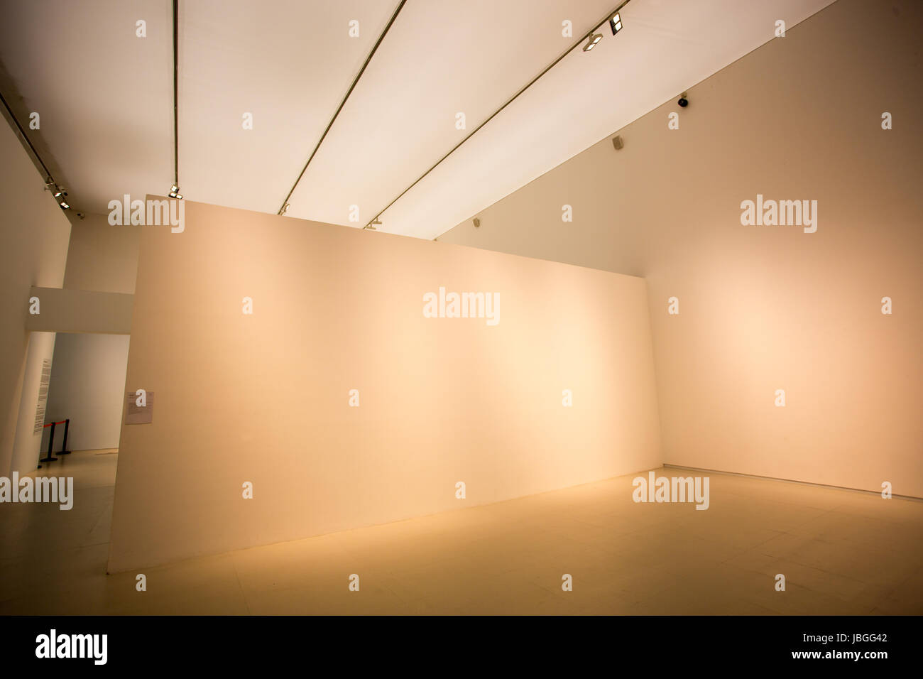 Empty modern interior room in a Museum in Shanghai Stock Photo - Alamy