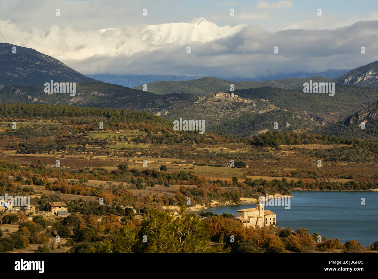 Mountain Lake in Pyrenees,Huesca,Spain Stock Photo - Alamy