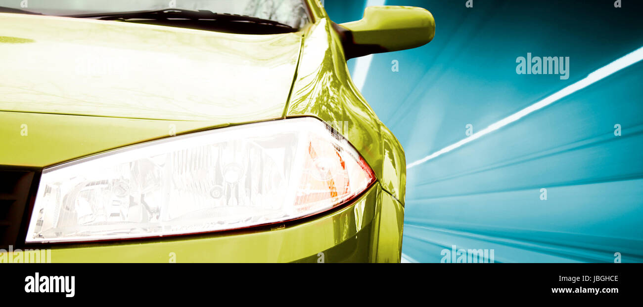 Car front side hi-res stock photography and images - Alamy