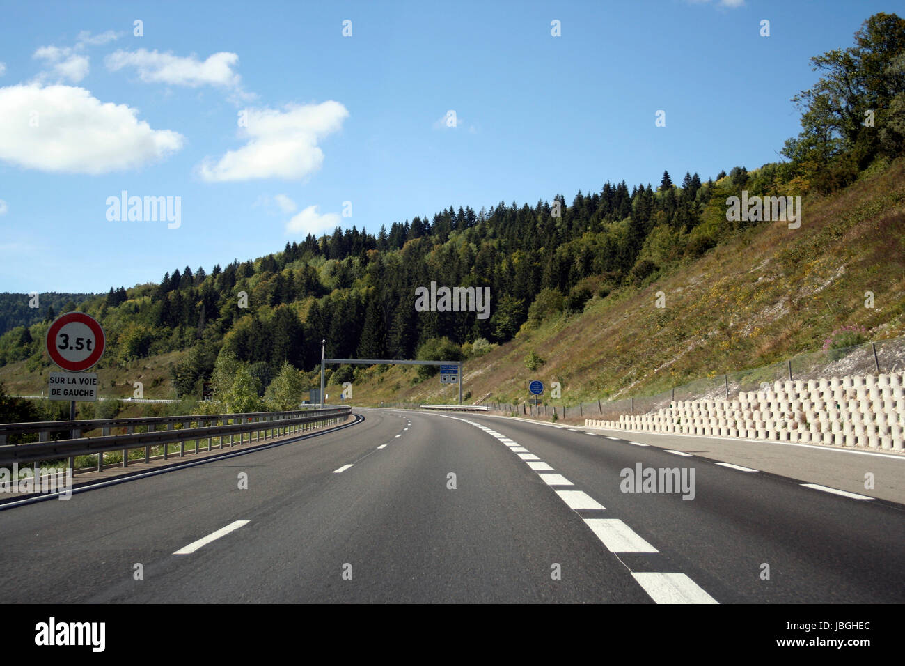 Picture of a empty highway Stock Photo - Alamy