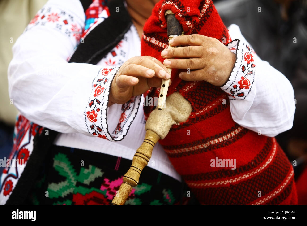 Romania Musical Instrument Bagpipes High Resolution Stock Photography ...