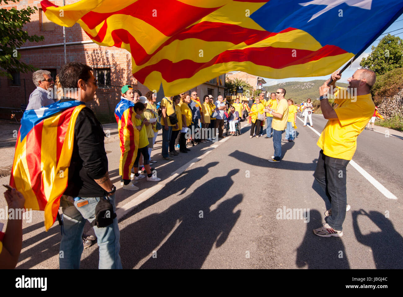 Baltic way human chain hi-res stock photography and images - Alamy