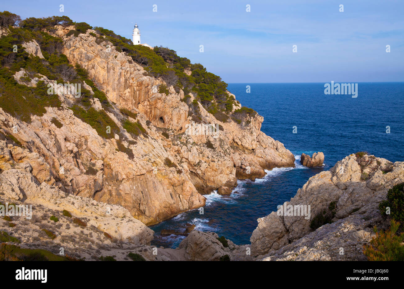 CAPDEPERA LIGHTHOUSE, SPAIN Stock Photo - Alamy