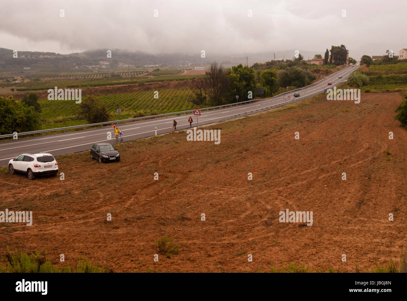 Baltic way human chain hi-res stock photography and images - Alamy