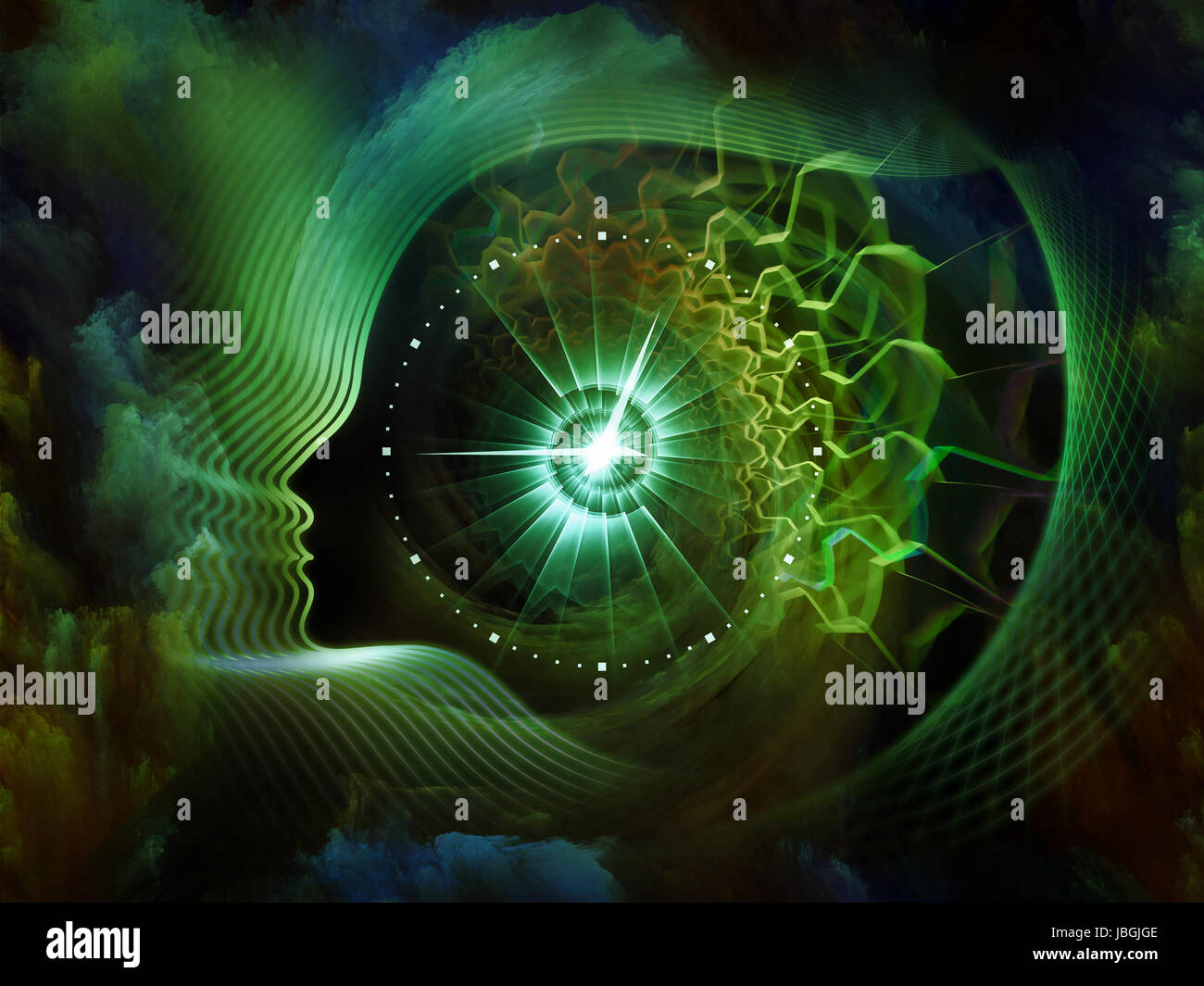Geometry of the Soul series two. Interplay of human profile and ...