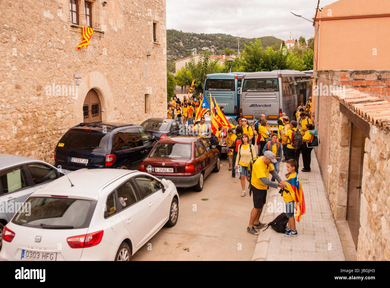 Baltic way human chain hi-res stock photography and images - Alamy