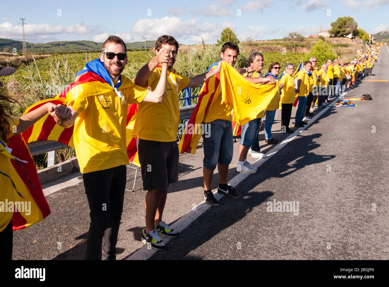 Baltic way human chain hi-res stock photography and images - Alamy