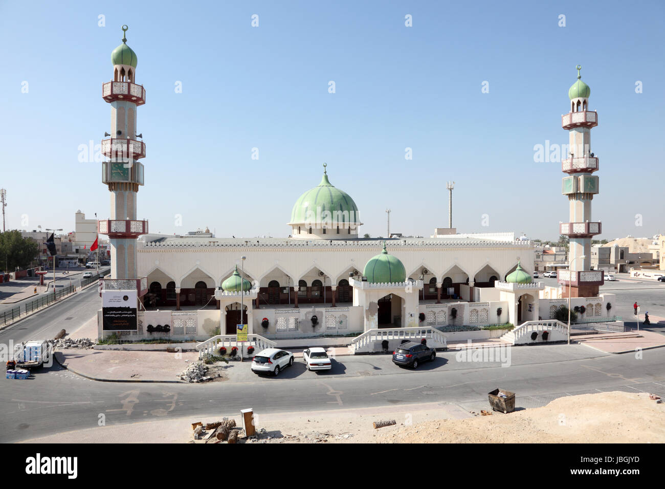 Mosque in town A'ali, Bahrain, Middle East Stock Photo - Alamy