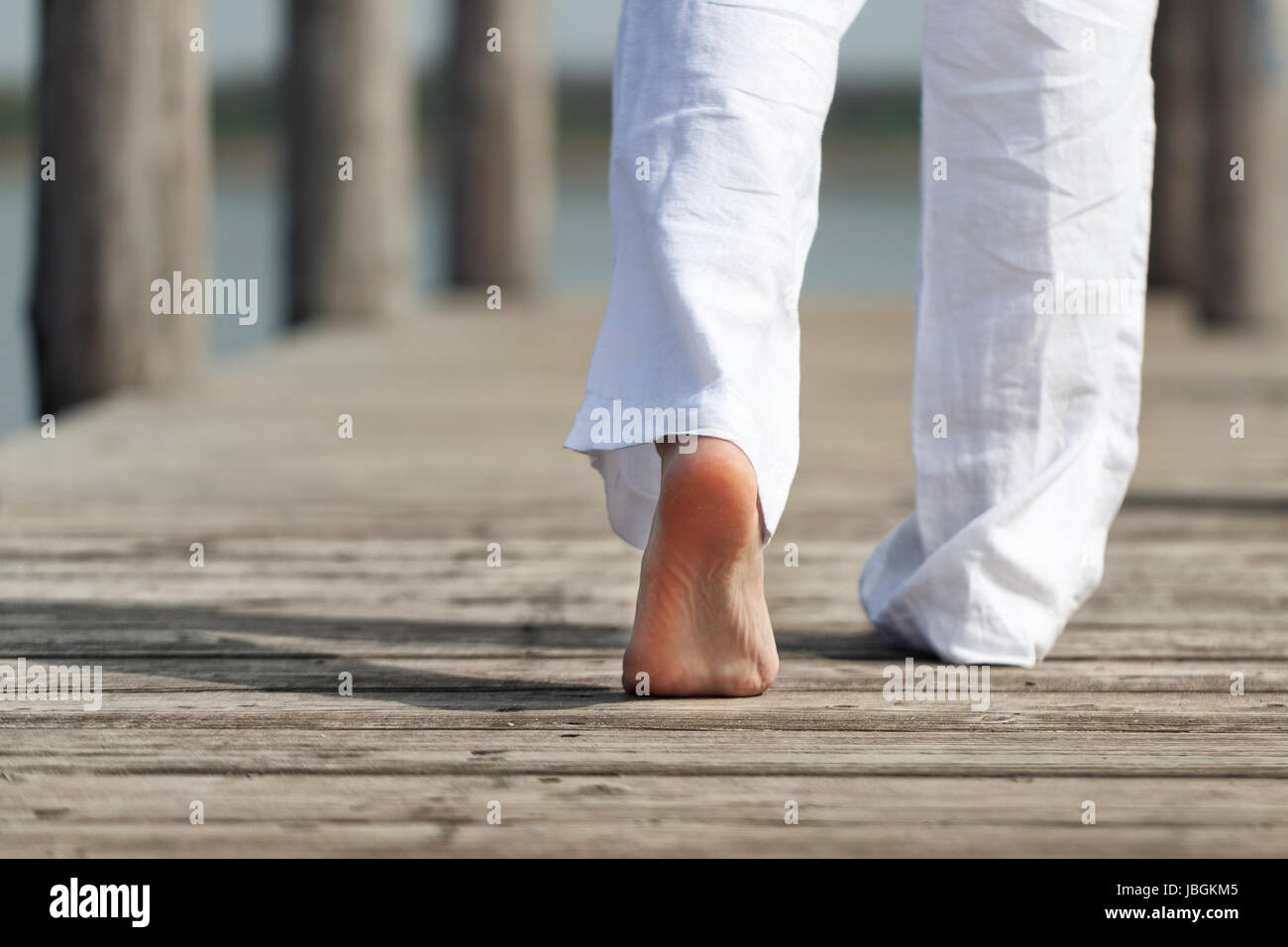 barefoot in summer Stock Photo - Alamy