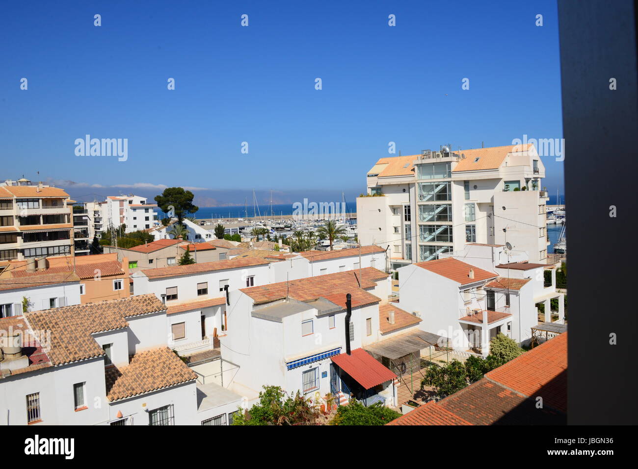 altea - costa blanca - port Stock Photo - Alamy