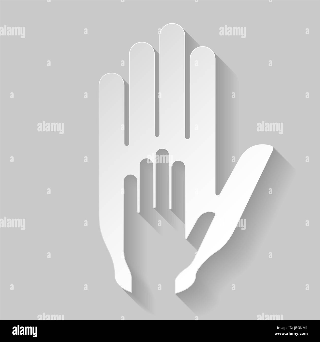 Helping hand illustration Black and White Stock Photos & Images - Alamy