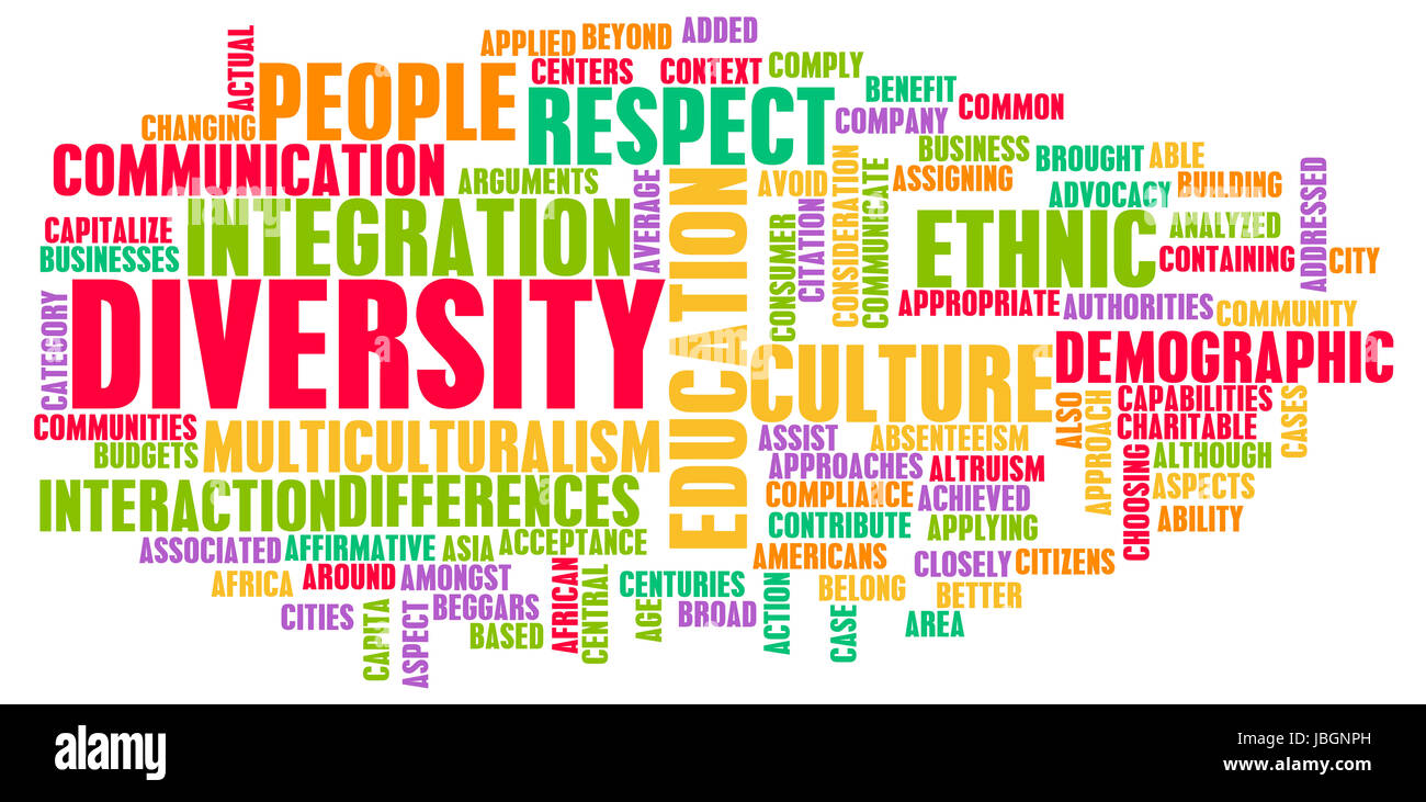Diversity in Culture and People as a Concept Stock Photo - Alamy