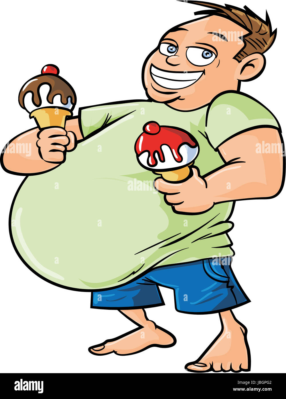 Man holding big ice hi-res stock photography and images - Alamy