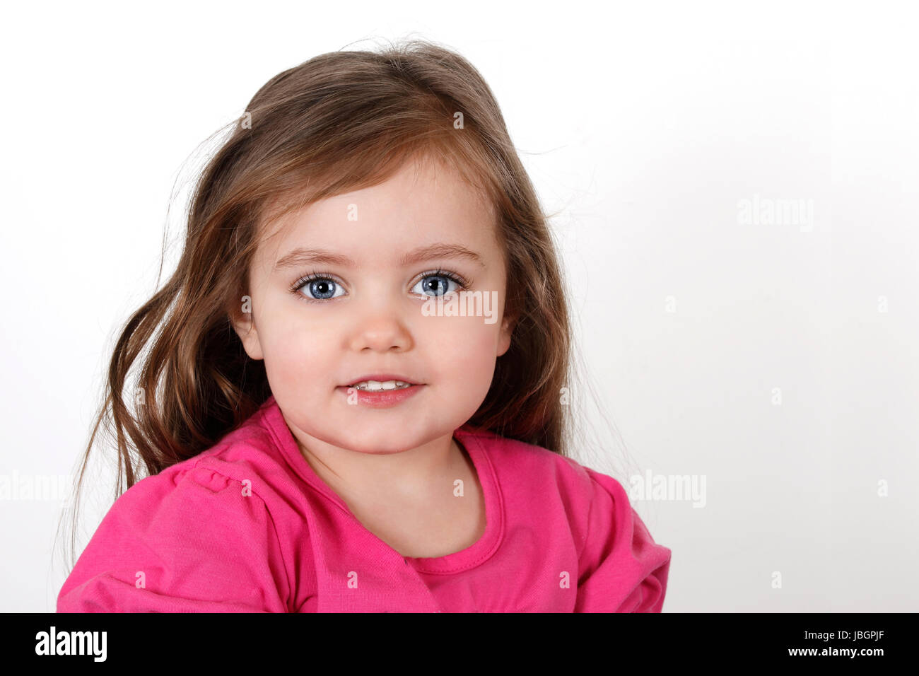 Portrait of a sweet 3 years old girl Stock Photo - Alamy