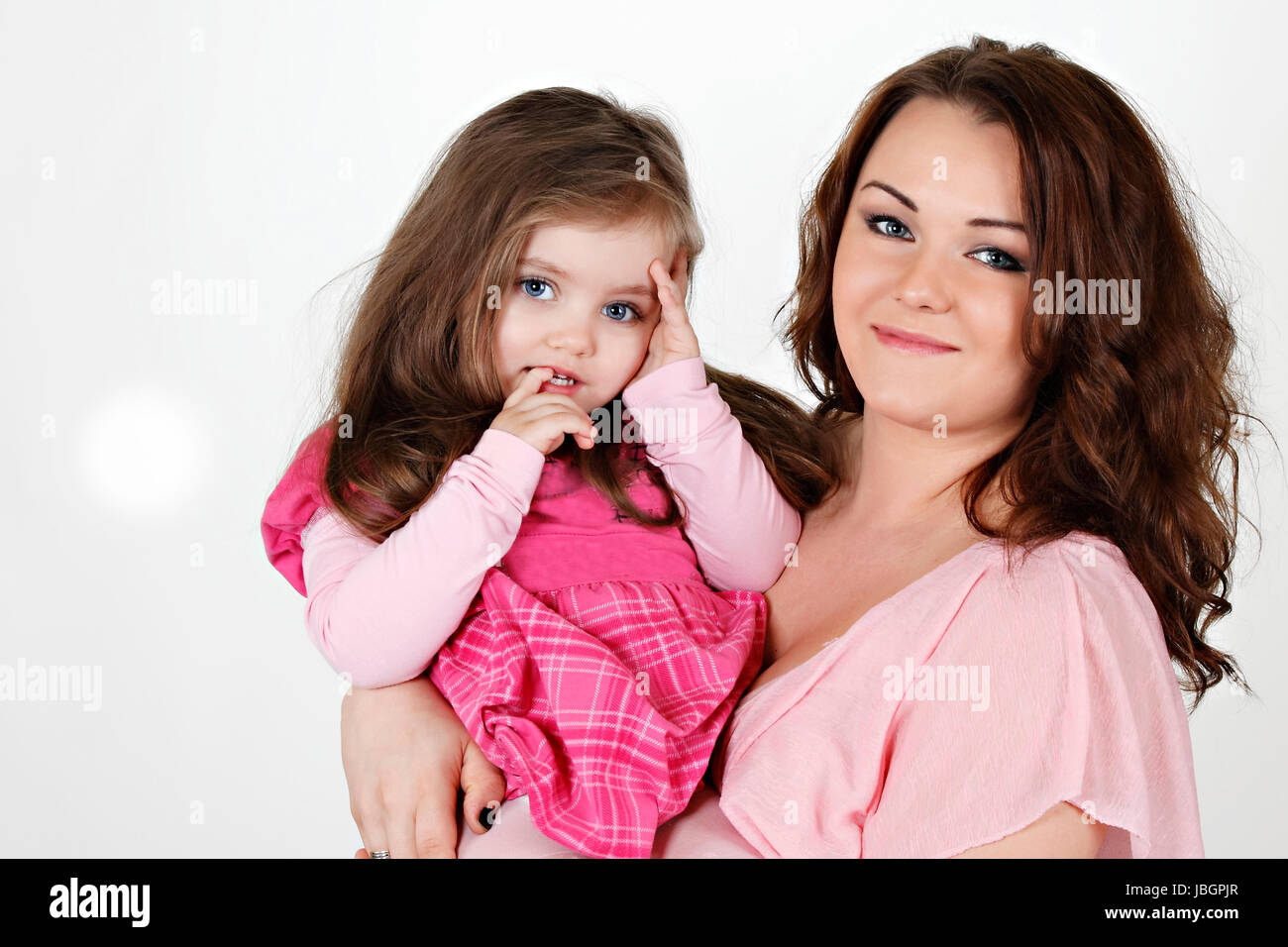 Mother with her sweet 3 years old daughter Stock Photo - Alamy