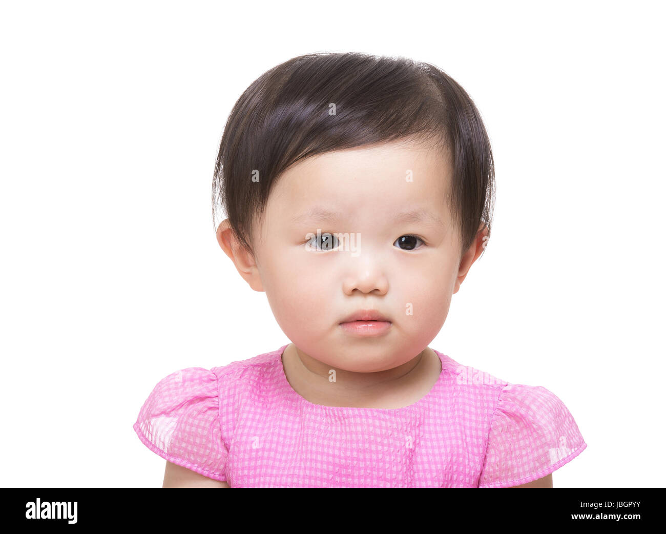 Asia baby girl isolated Stock Photo - Alamy