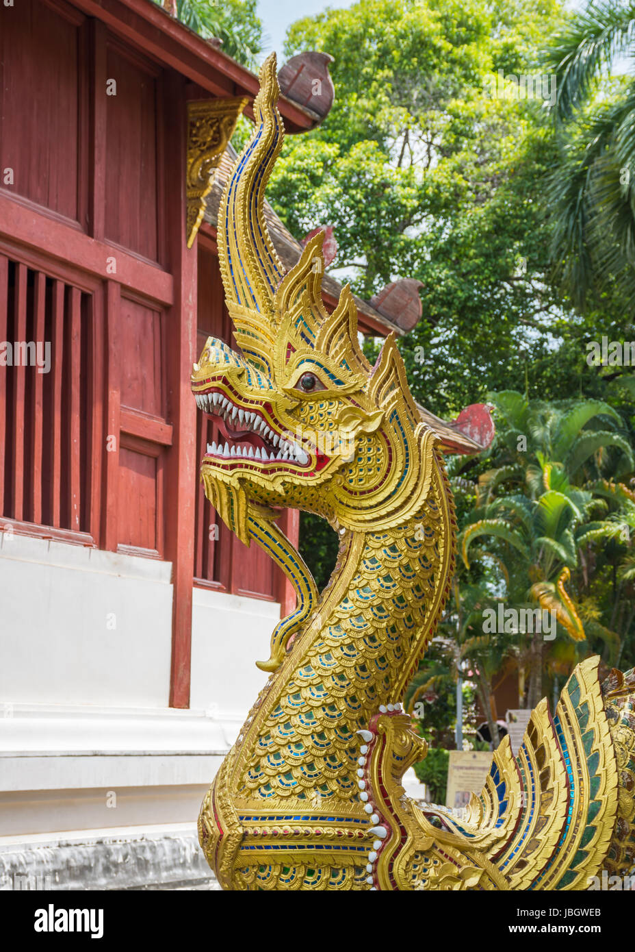 Railing the serpent Stock Photo - Alamy