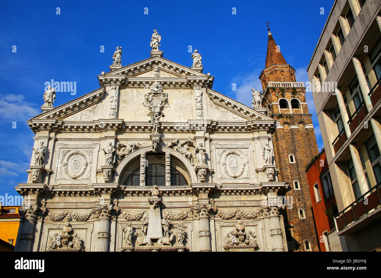 Baroque facade from cathedral hi-res stock photography and images - Alamy