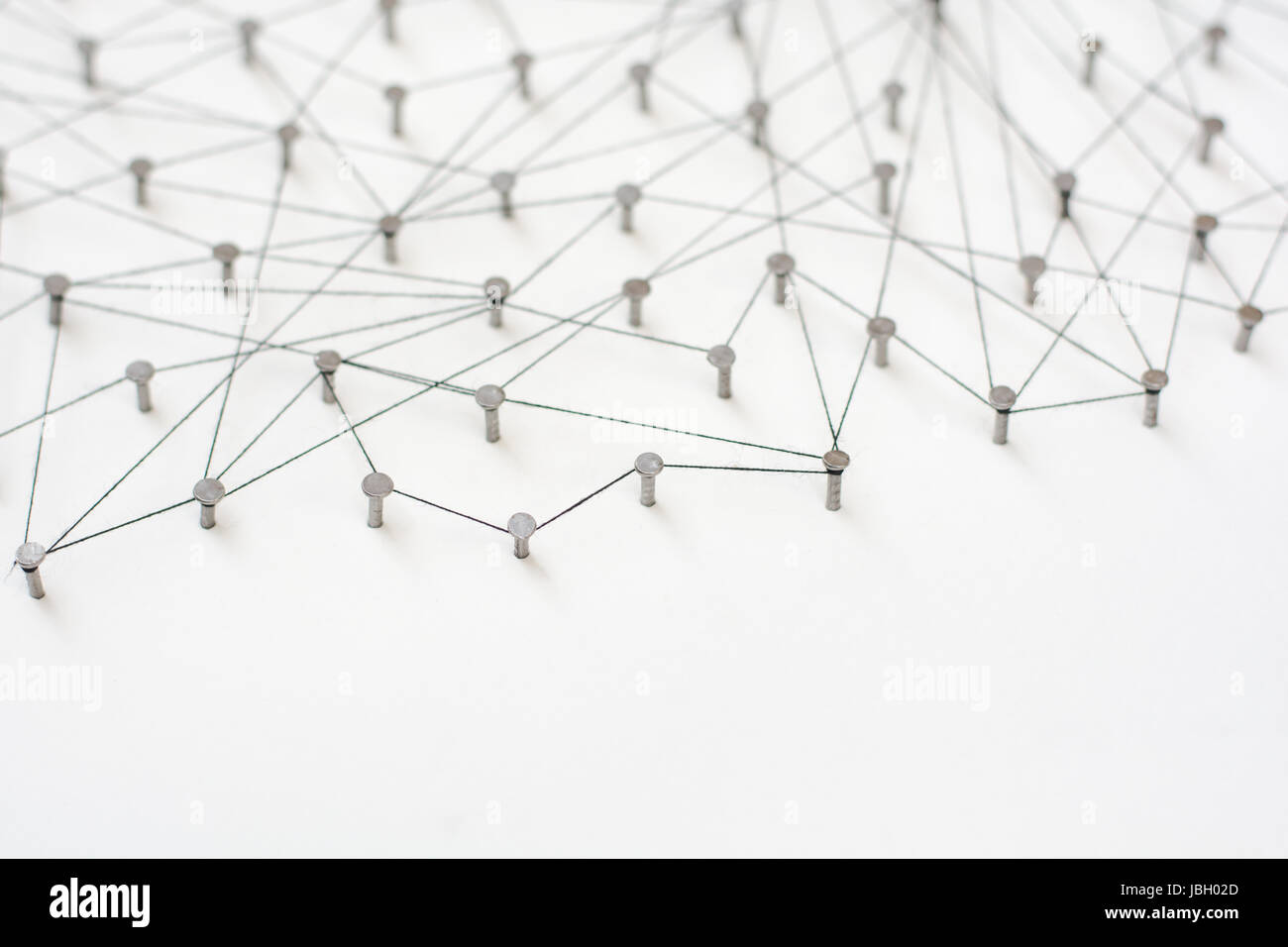 Linking entities. Network, networking, social media, internet ...