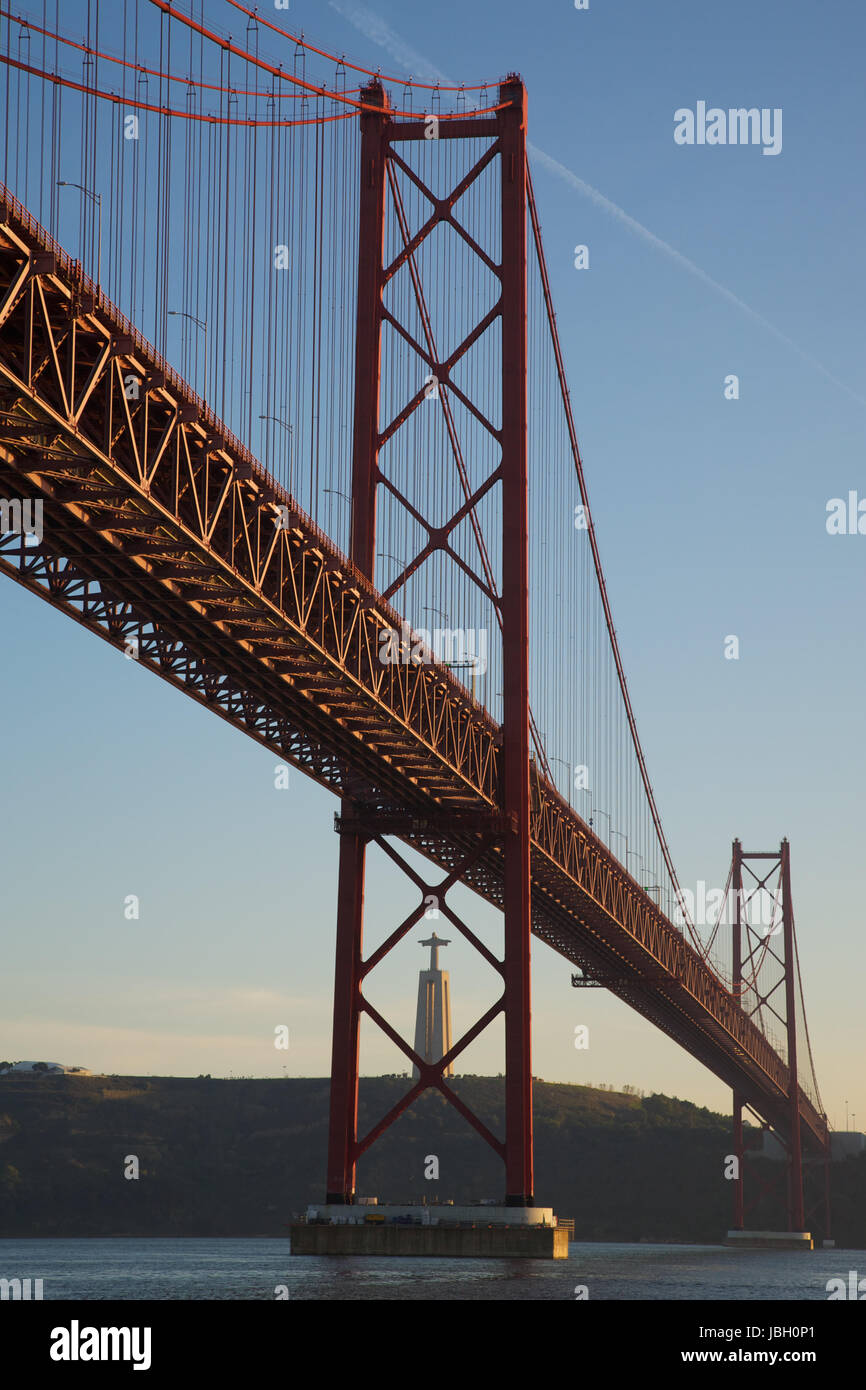 The April 25th Bridge in Lisbon, Portugal Stock Photo - Alamy