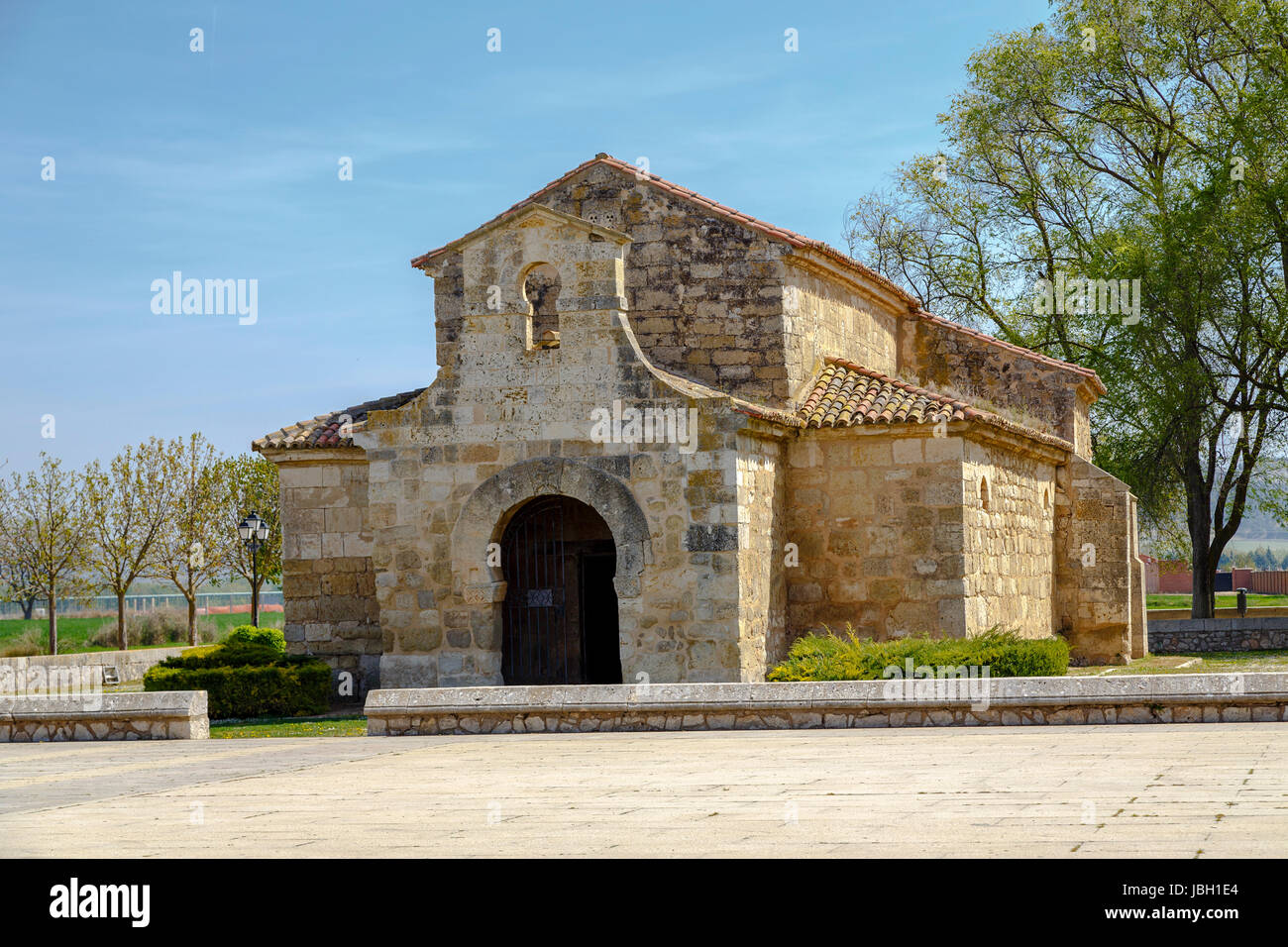 The church of san juan de banos de cerrato hi-res stock photography and ...
