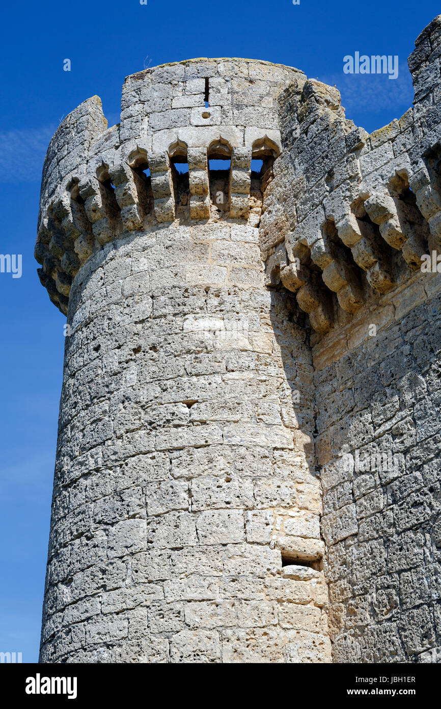 Castle of the Franco de Toledo, Villafuerte of Esgueva, Valladolid ...