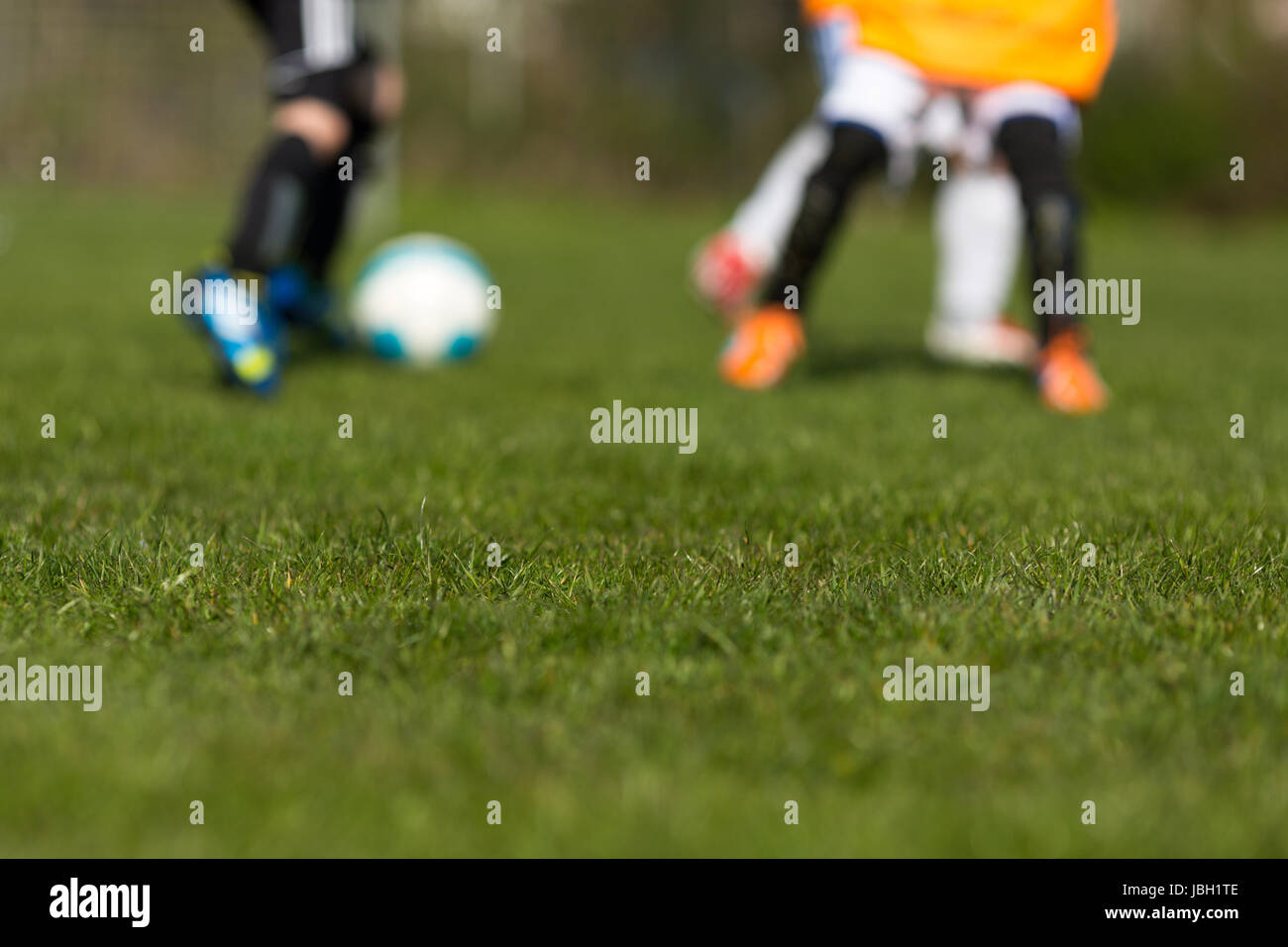 Legs football player during training hi-res stock photography and ...