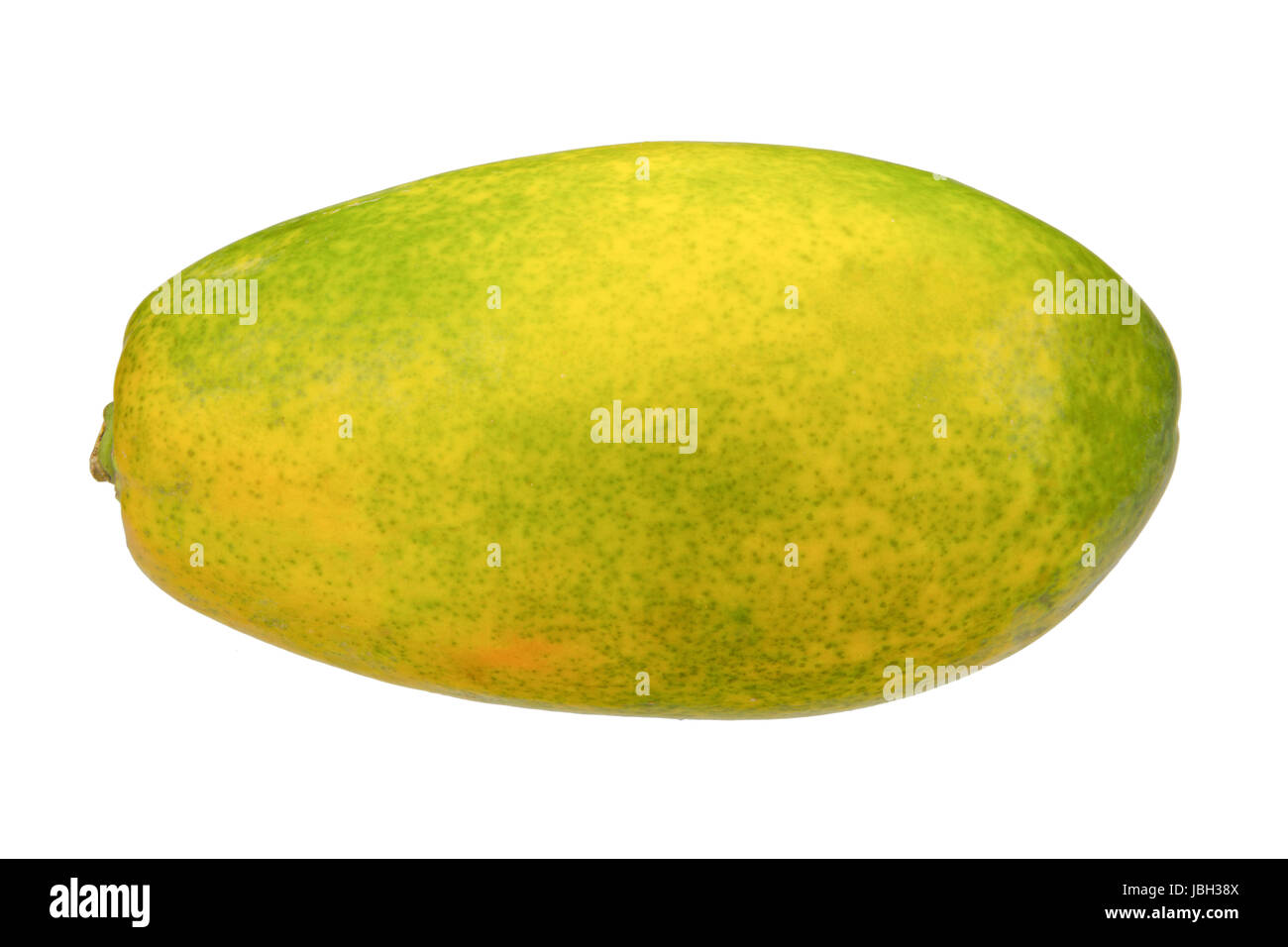 close up of fresh papaw isolated on the white background Stock Photo ...