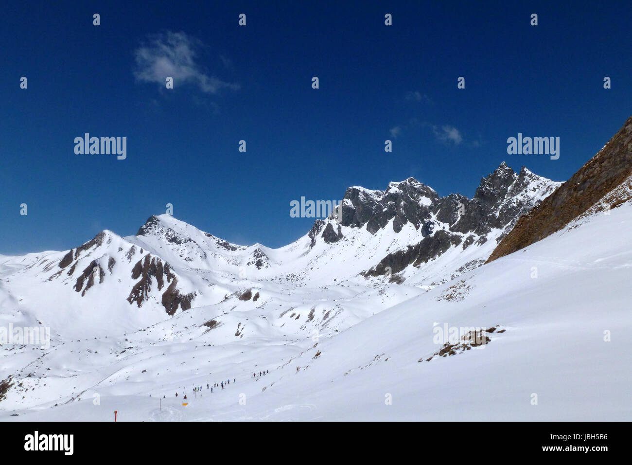 ski resort ischgl-samnaun Stock Photo - Alamy