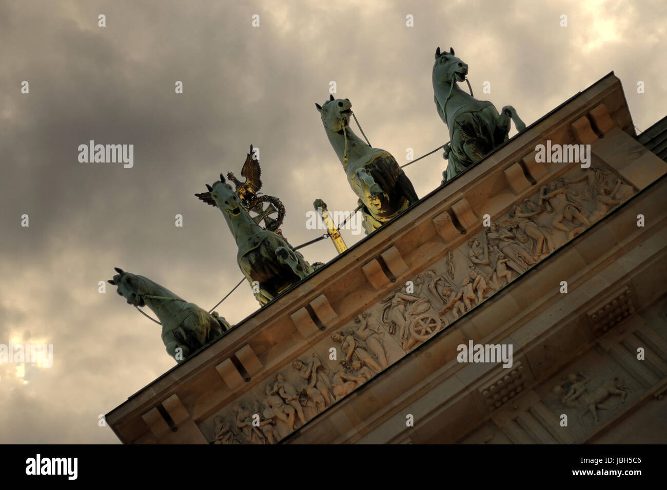 Aerial view of berlin wall hi-res stock photography and images - Alamy