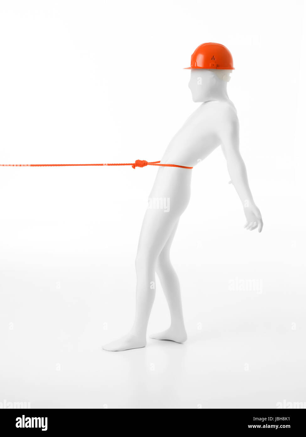 Rope around his waist hi-res stock photography and images - Alamy