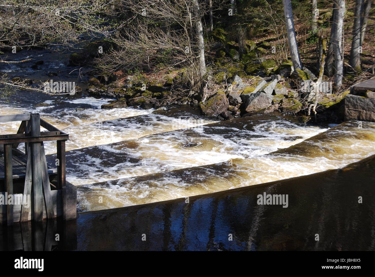 Salmon stairs hi-res stock photography and images - Alamy