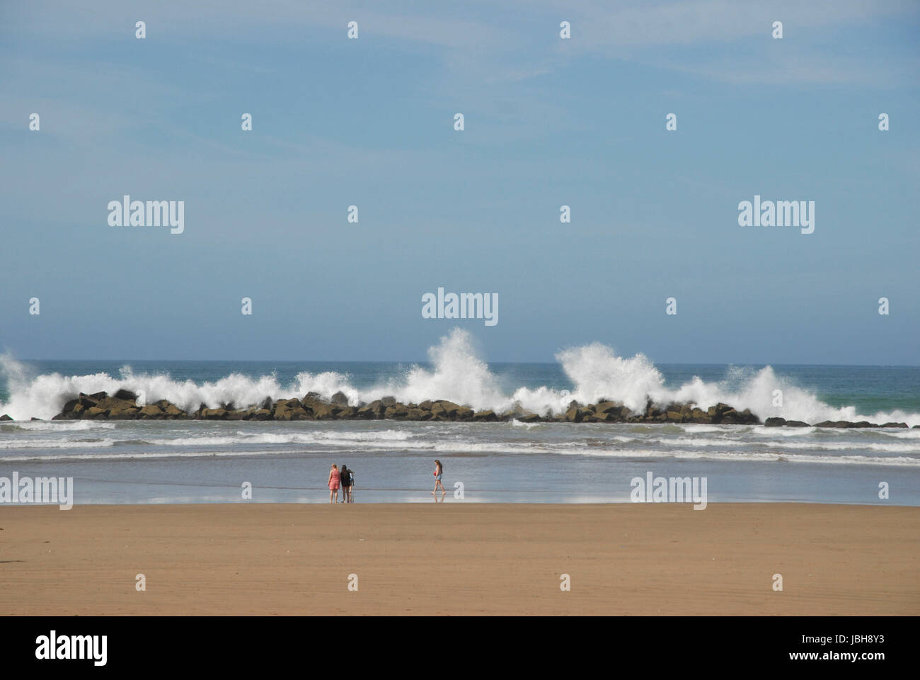 Strand von Agadir, Marokko Stock Photo - Alamy