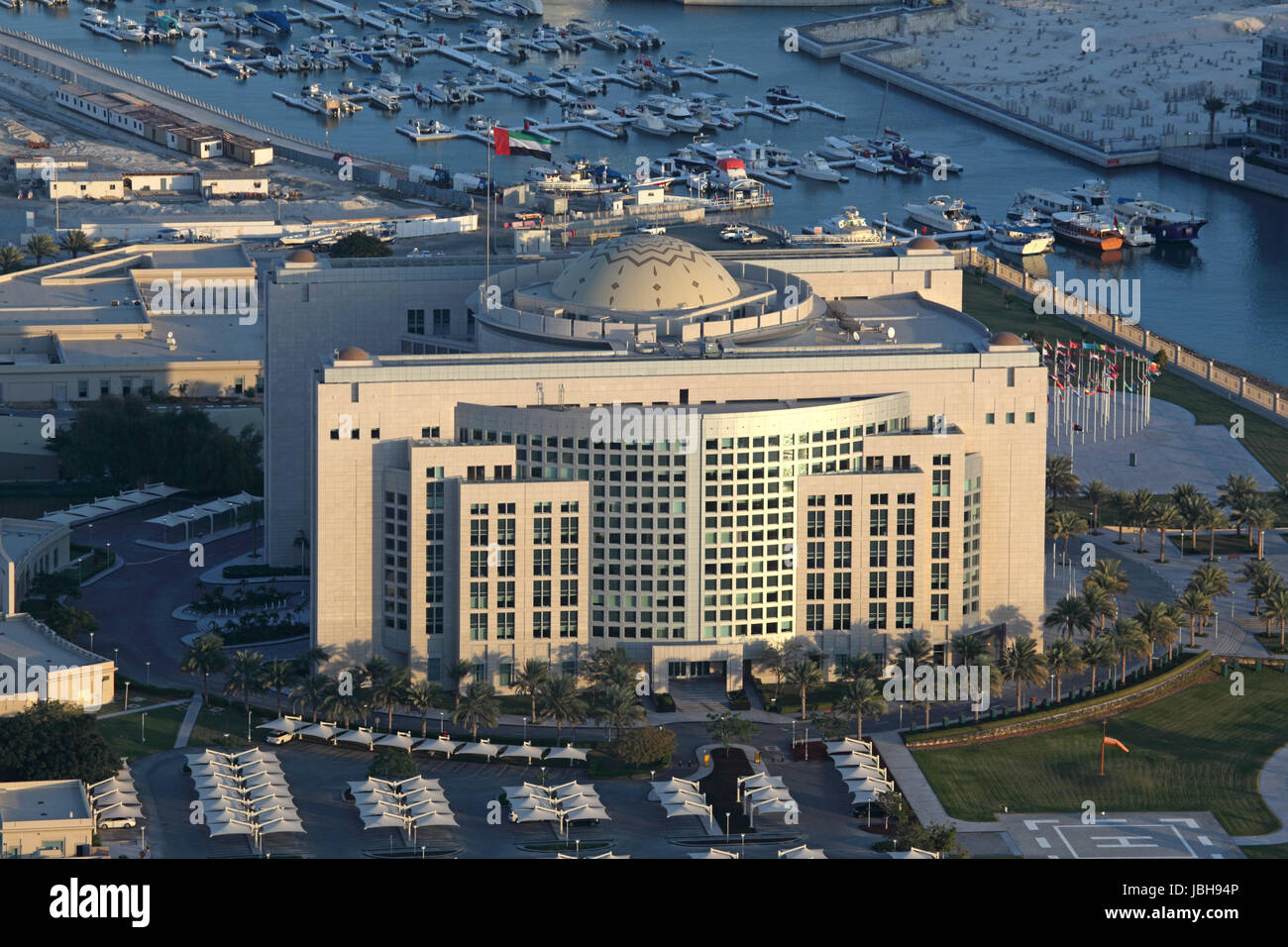 Ministry of Foreign Affairs building in Abu Dhabi, United Arab Emirates ...