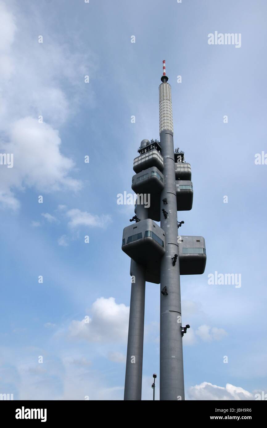 metal television tower Stock Photo - Alamy