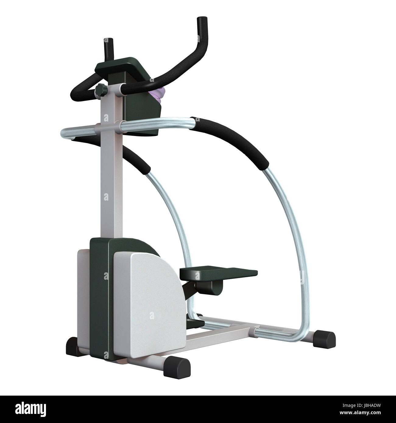 3D digital render of a stepper isolated on white background Stock Photo ...