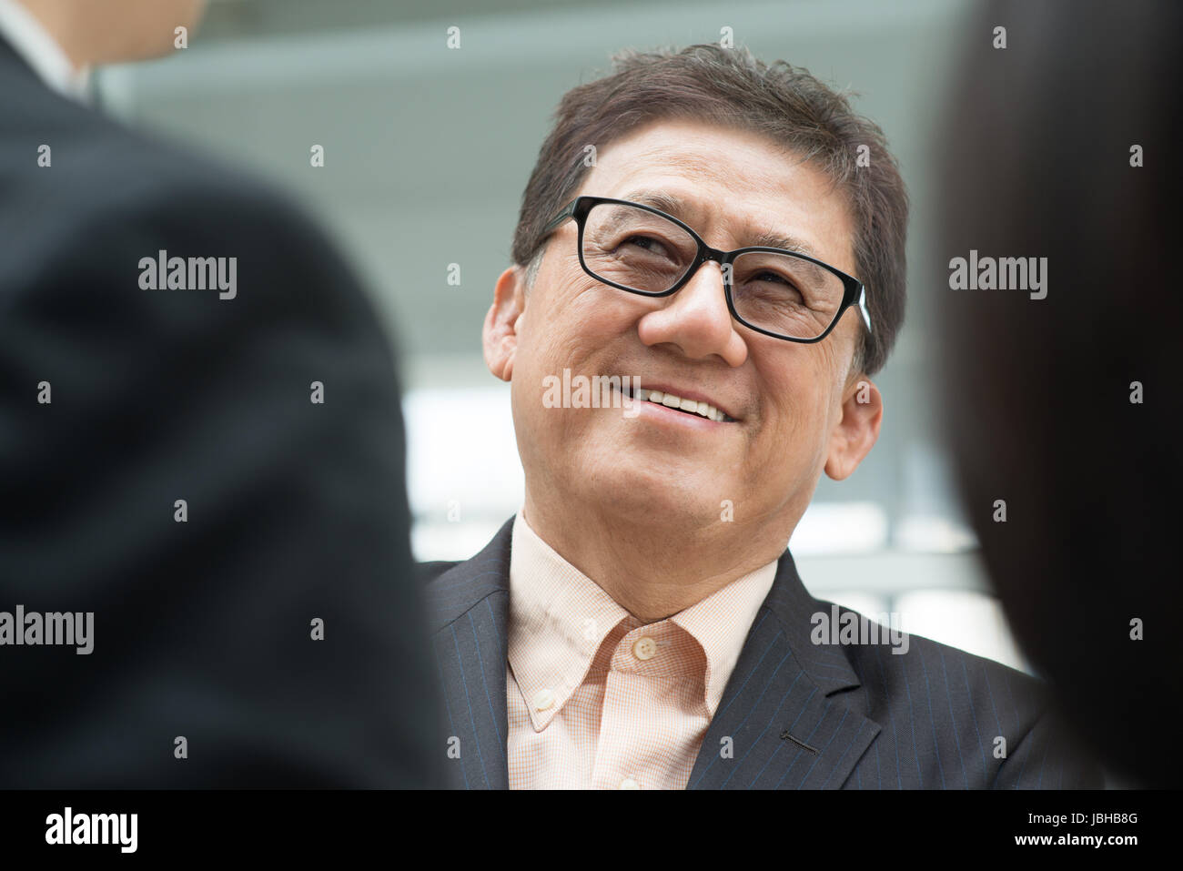 Senior asian business ceo team hi-res stock photography and images - Alamy