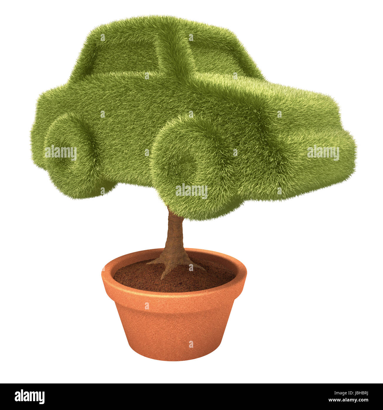 Car grass inside Cut Out Stock Images & Pictures - Alamy