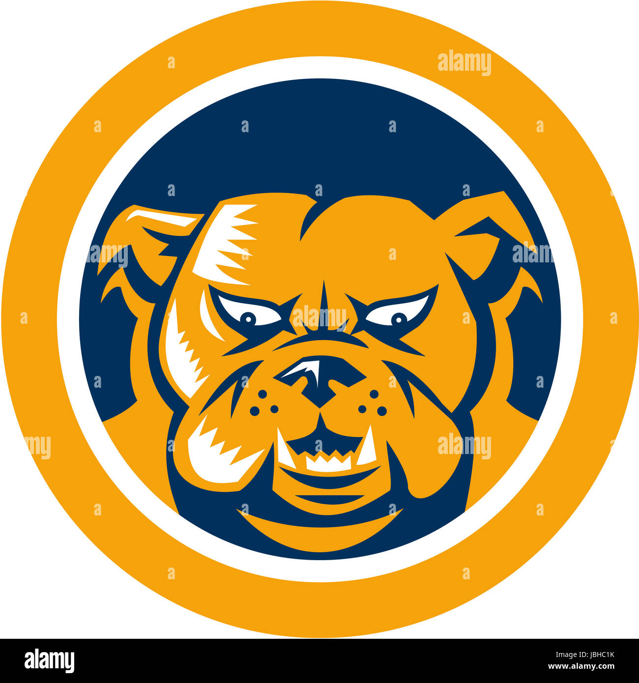 Bulldog mongrel hi-res stock photography and images - Alamy