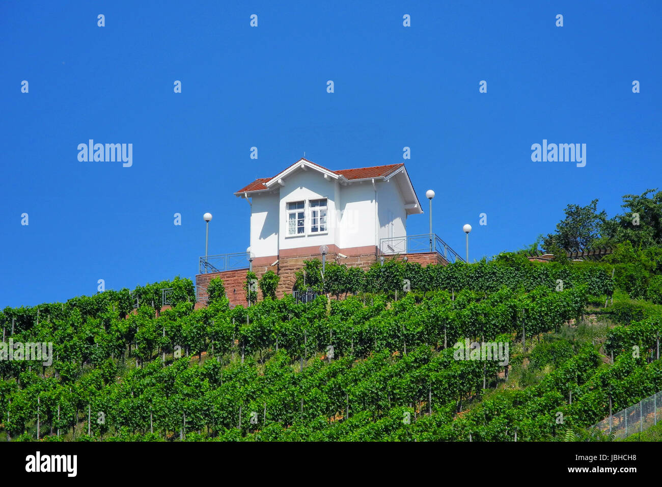 haus am weinberg Stock Photo - Alamy