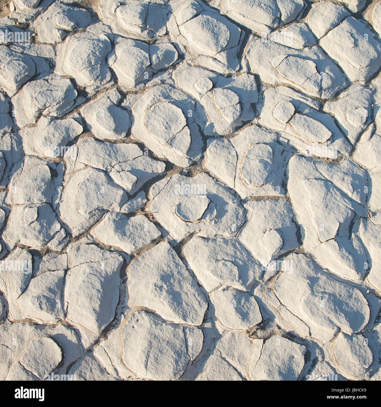 Death Valley, California. Detail of salt residue in the desert Stock ...
