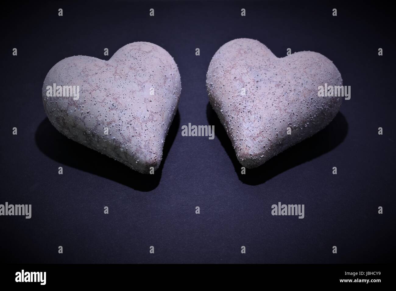 An image of two hearts Stock Photo - Alamy