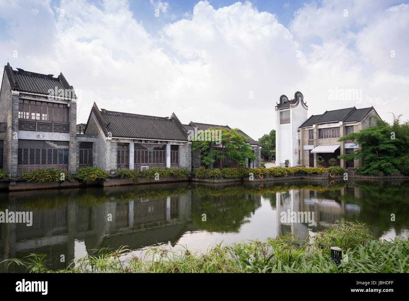 Chinese traditional lingnan architecture Stock Photo - Alamy