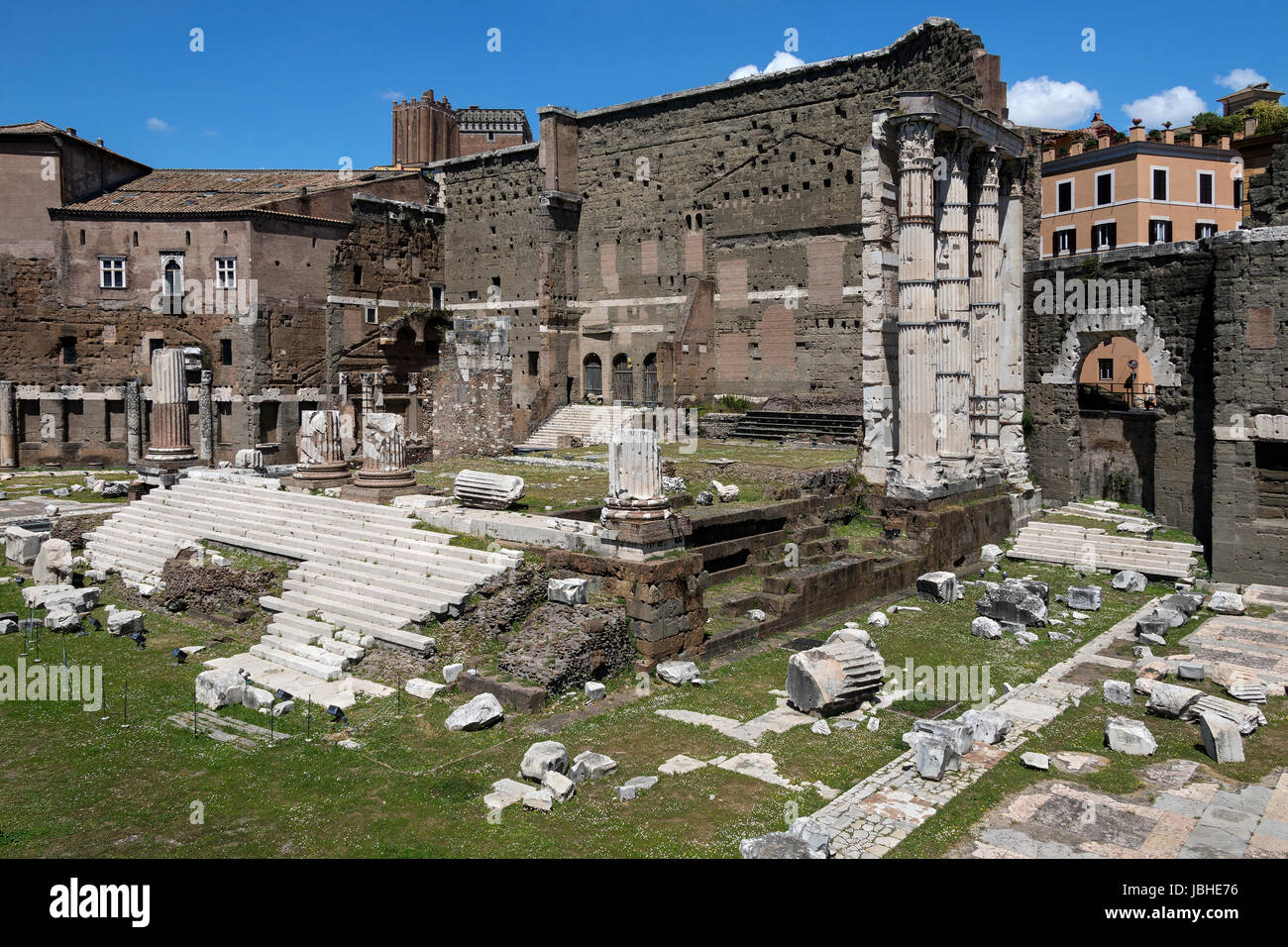 The Forum of Augustus - one of the Imperial forums of Rome, Italy ...