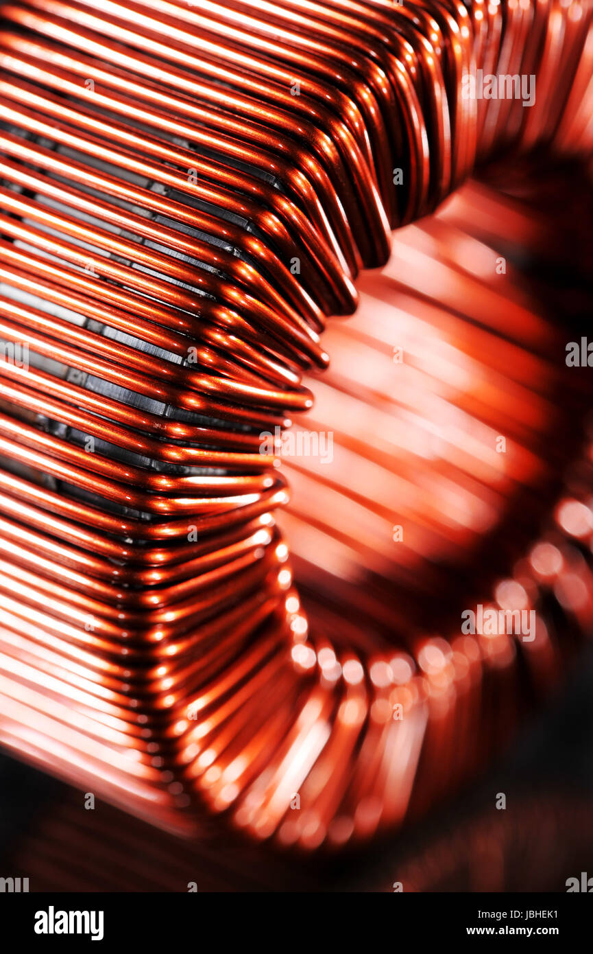 Copper coil hi-res stock photography and images - Alamy