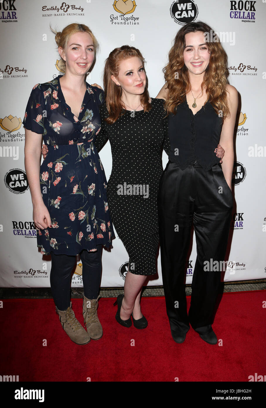 LOS ANGELES, CA June 10- Kimberly Robinson, Vanessa Robinson, Madeline ...