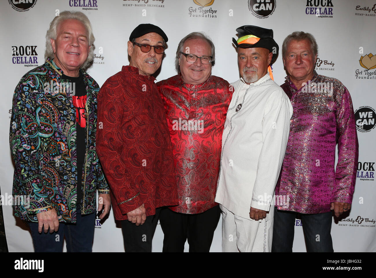 LOS ANGELES, CA June 10- Ed King, Jon Walmsley, Marty Katin, Gene ...