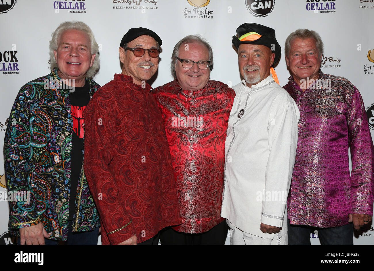 LOS ANGELES, CA June 10- Ed King, Jon Walmsley, Marty Katin, Gene ...