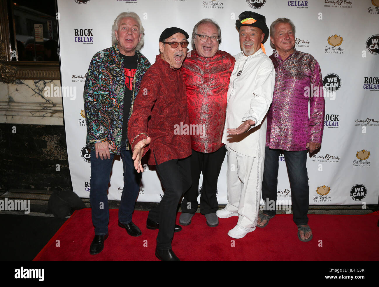 LOS ANGELES, CA June 10- Ed King, Jon Walmsley, Marty Katin, Gene ...